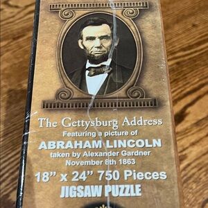 Games | The Gettysburg Address Jigsaw Puzzle | Poshmark